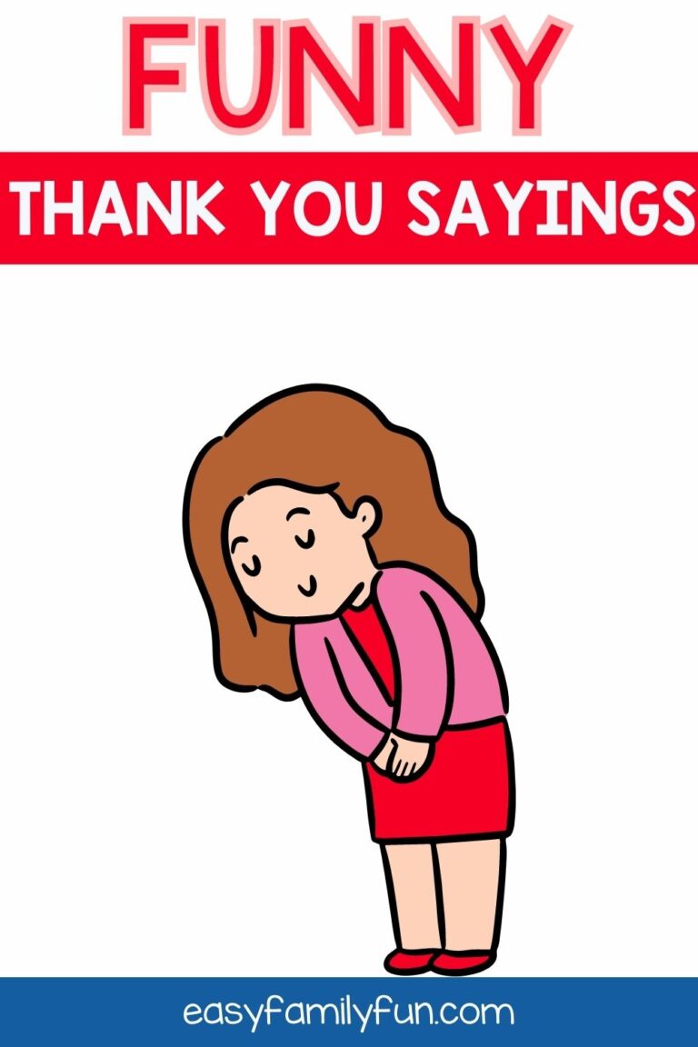 125 Funny Thank You Sayings