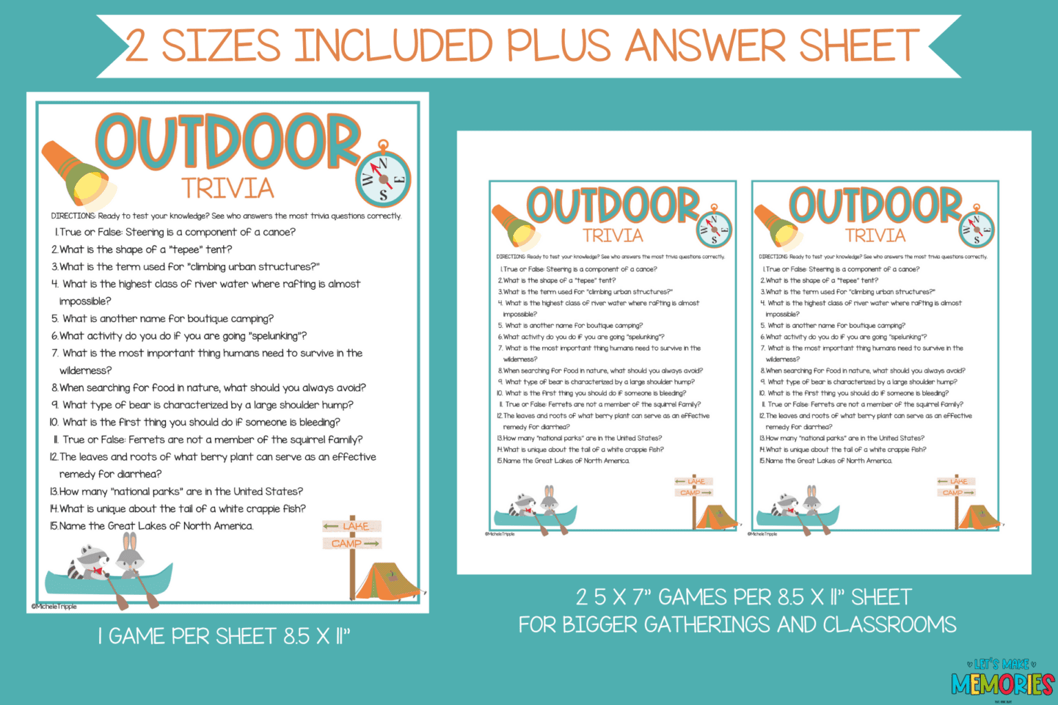 135 Best Outdoor Trivia Questions with Answers for Kids