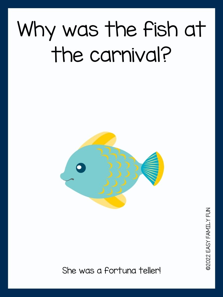 105 Fish Puns - Easy Family Fun- Games, Trivia, and Jokes