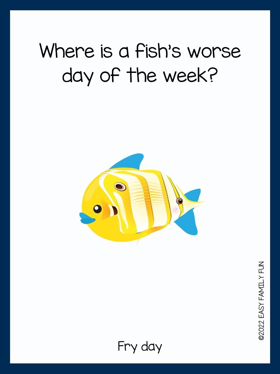105 Fish Puns - Easy Family Fun- Games, Trivia, and Jokes