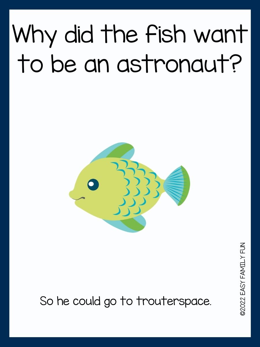 105 Fish Puns - Easy Family Fun- Games, Trivia, and Jokes