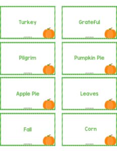 200+ Thanksgiving Charades Ideas - Easy Family Fun- Print-and-Play ...