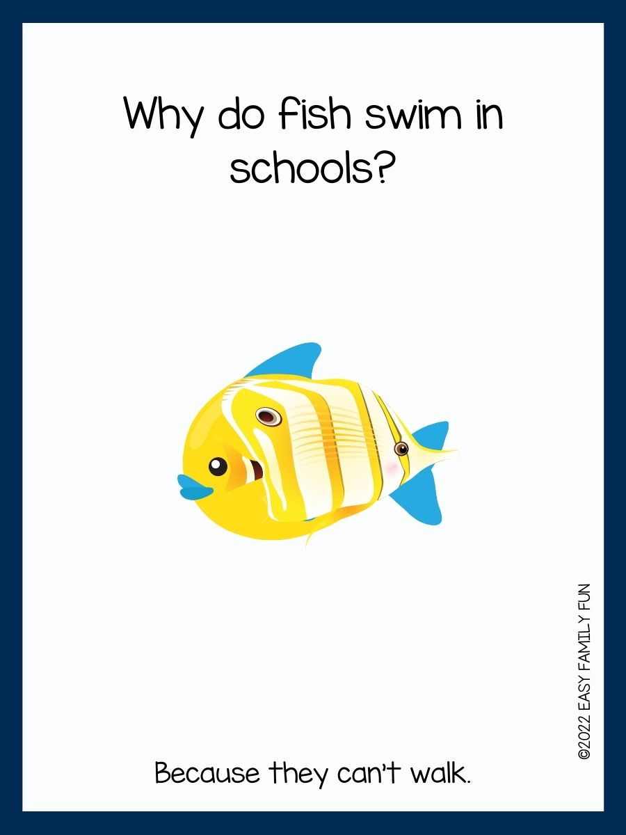 105 Fish Puns - Easy Family Fun- Games, Trivia, and Jokes