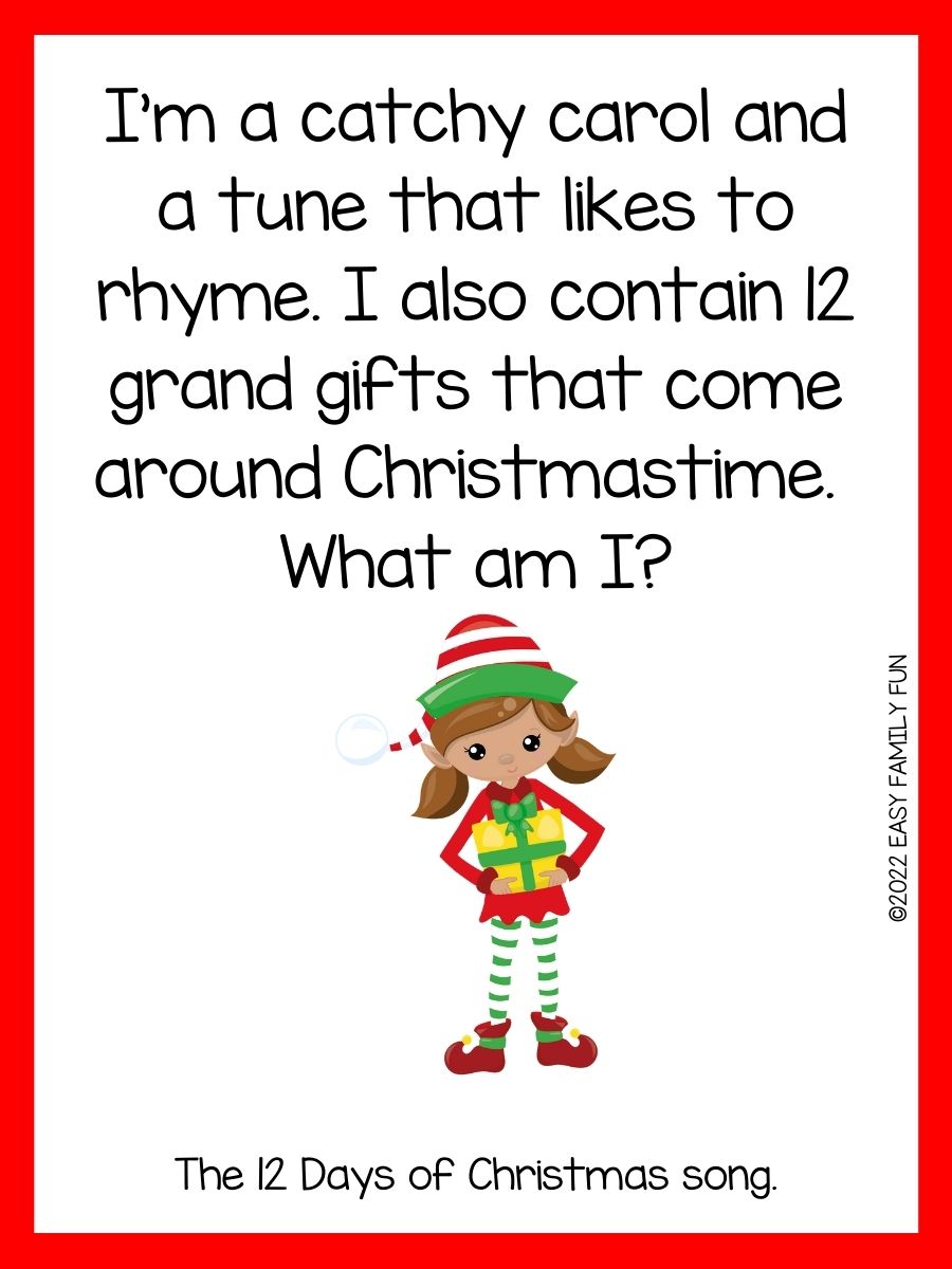 Jolly Christmas Riddles for Kids