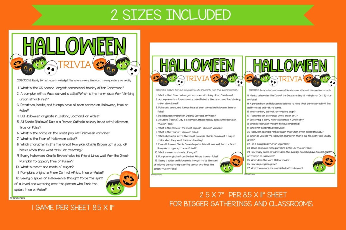 90 Spooky Halloween Trivia Questions