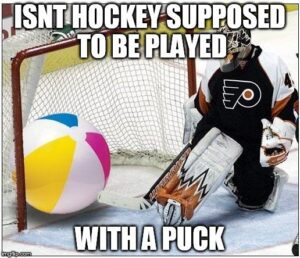 Hockey Puck Memes - Easy Family Fun- Games, Trivia, and Jokes