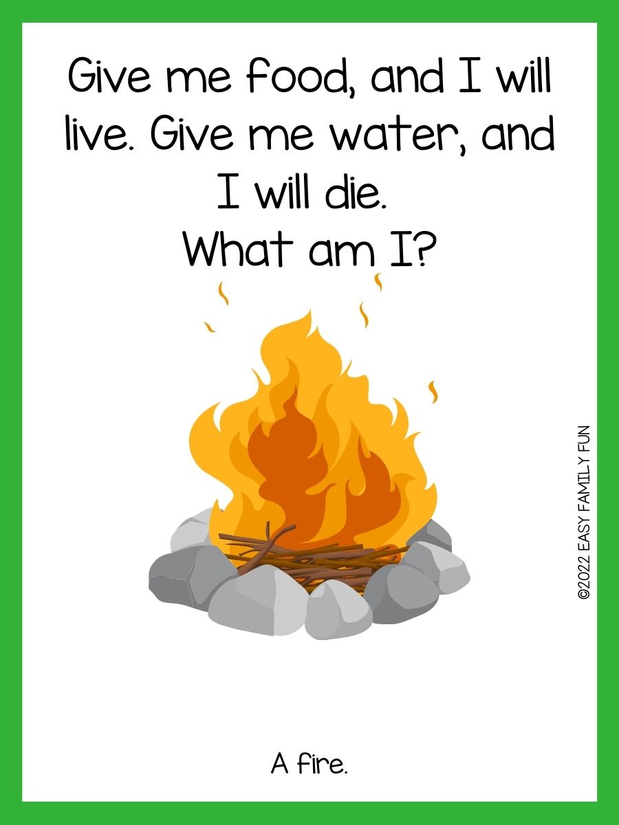 20 Campfire Riddles That Are Fire!