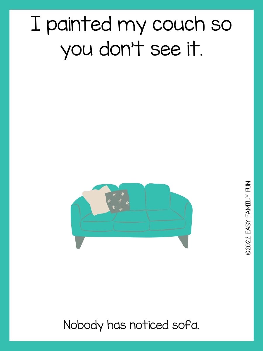 45 Awesome Couch Puns For Kids