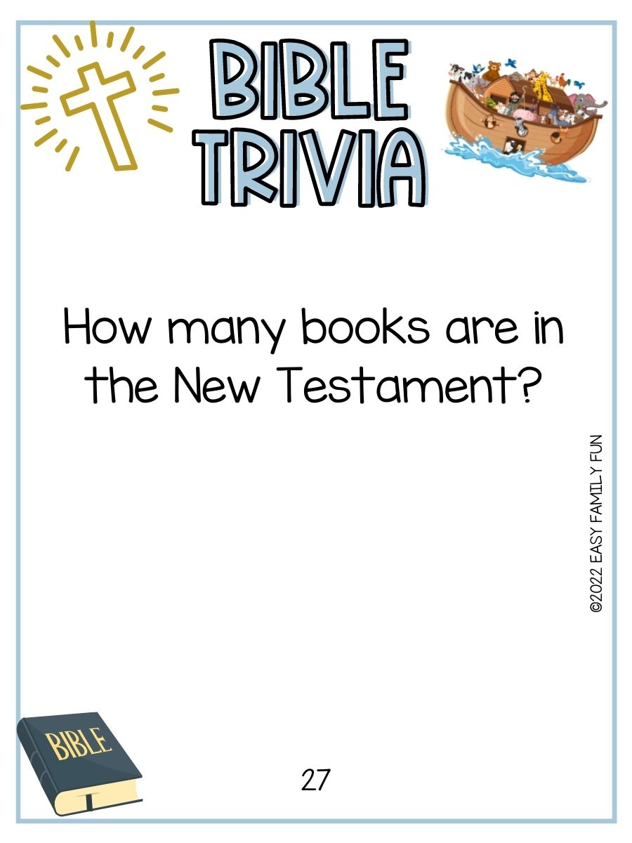 300 Awesome Bible Trivia Questions [With Answers]