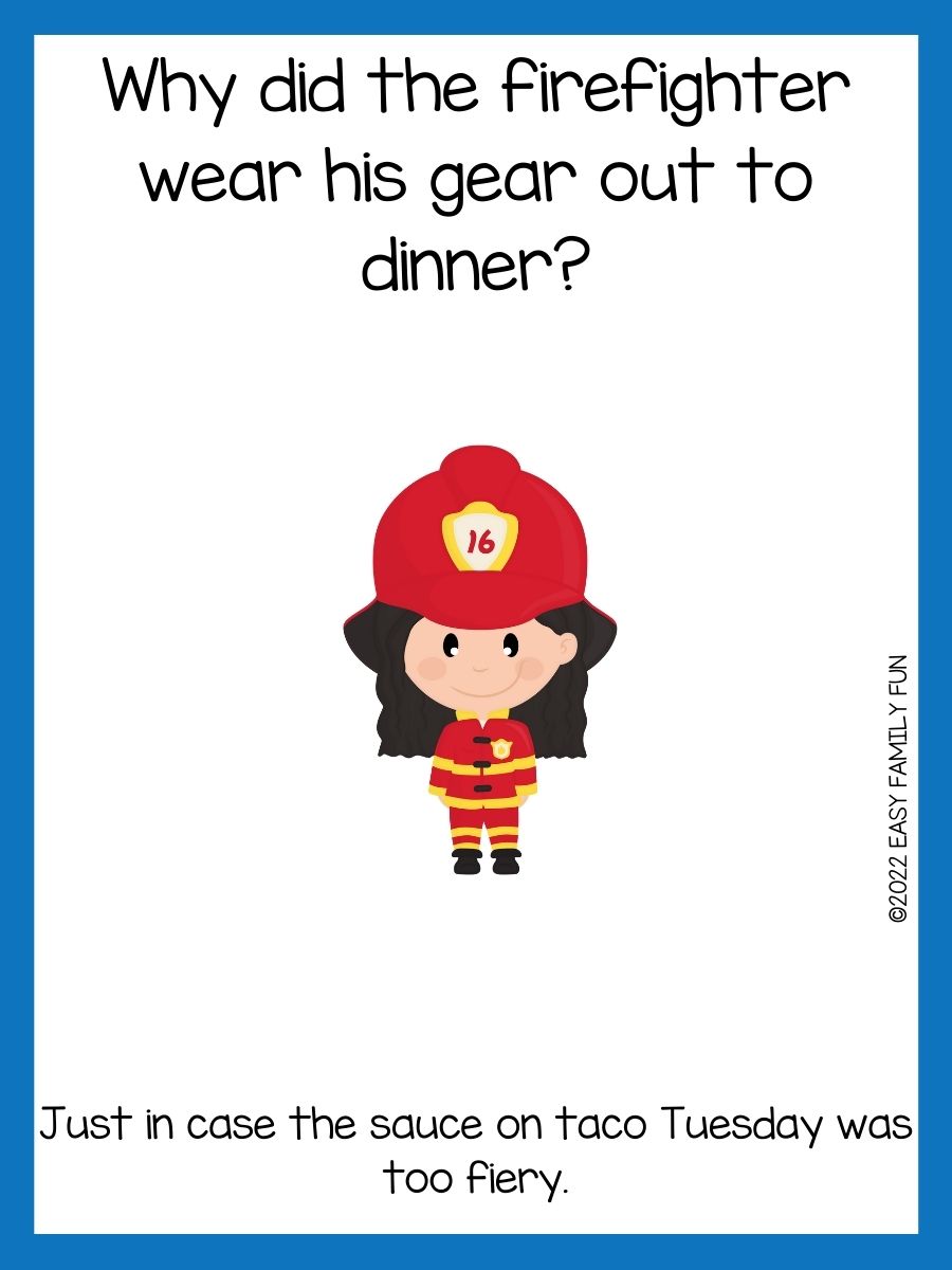 130+ Jokes About Firefighters - Easy Family Fun- Games, Trivia, and Jokes