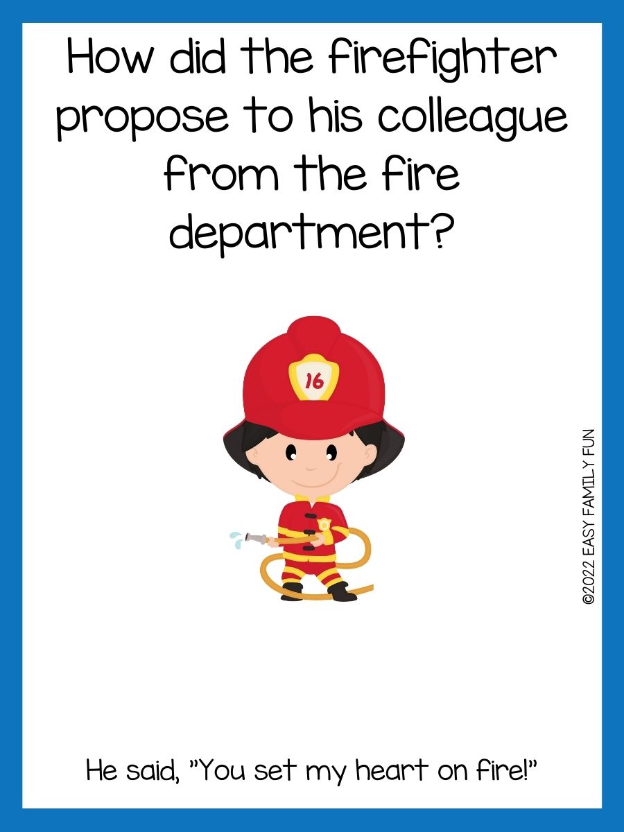 130+ Jokes About Firefighters - Easy Family Fun- Games, Trivia, and Jokes