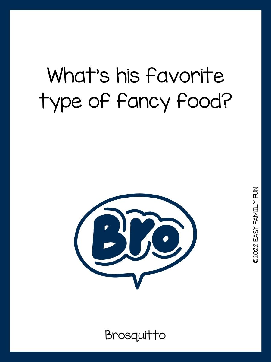 255+ Bro Puns that are Bro-Tastic! - Easy Family Fun- Games, Trivia ...