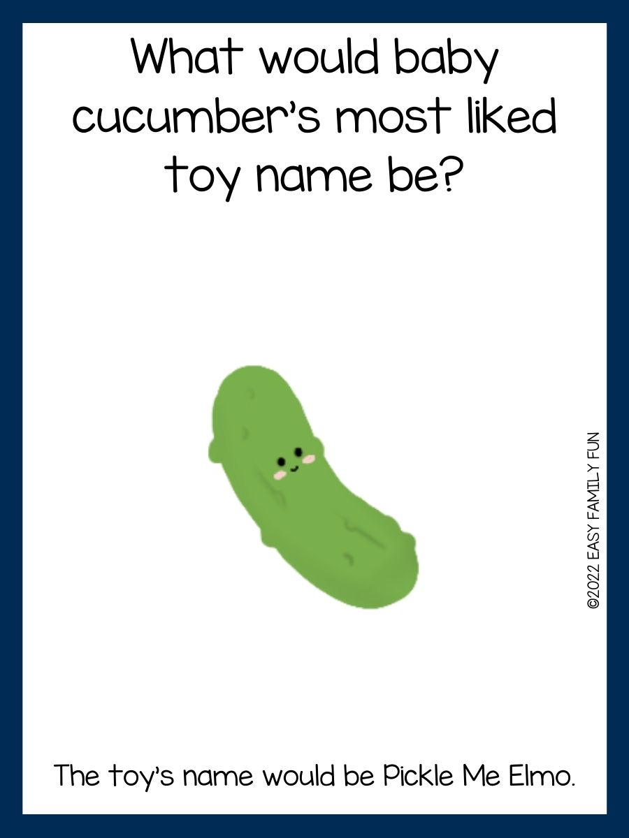 90 Best Pickle Jokes For Kids That are Sweet