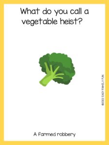 210 Vegetable Jokes for Kids - Easy Family Fun- Games, Trivia, and Jokes