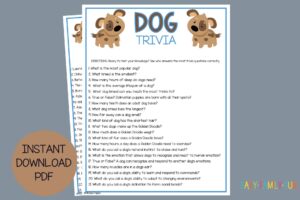 The Best Dog Trivia Questions with Answers
