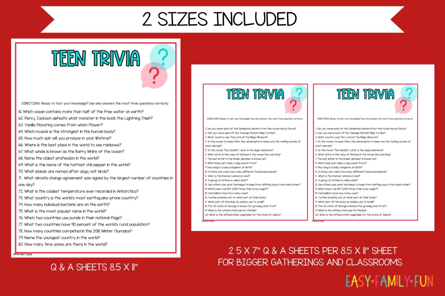 100 Fun and Challenging Teen Trivia Questions