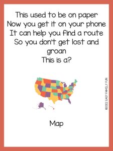 The Best Map Riddles with Answers