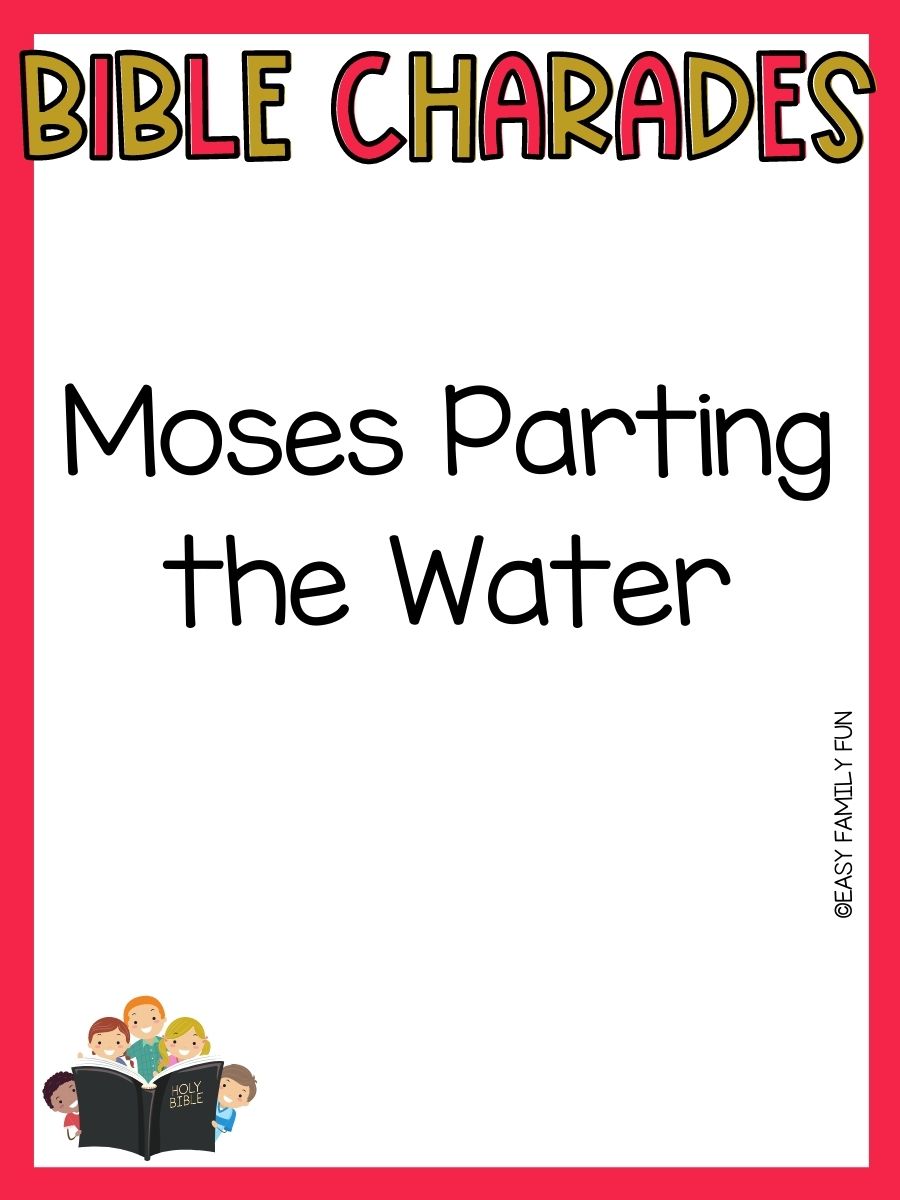 99+ Best Bible Charades Ideas With Printable Cards