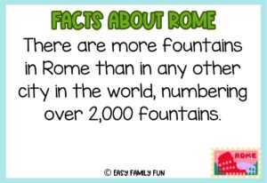 Facts About Rome
