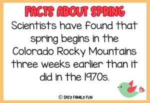 Facts About Spring