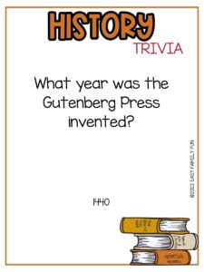 275 Best History Trivia Questions