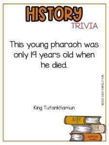 275 Best History Trivia Questions
