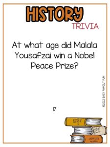 275 Best History Trivia Questions