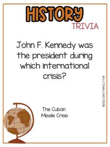 275 Best History Trivia Questions