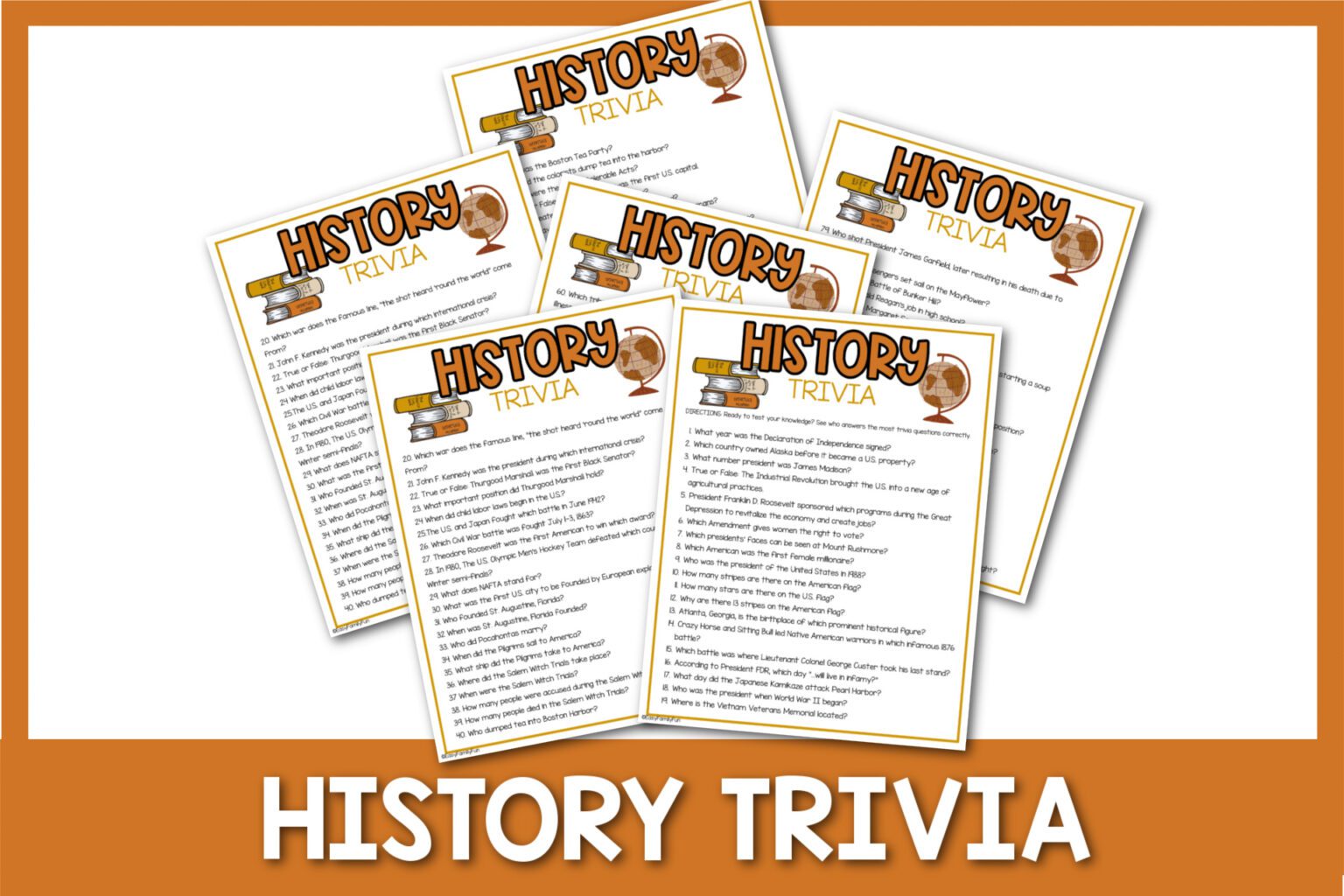 275 Best History Trivia Questions