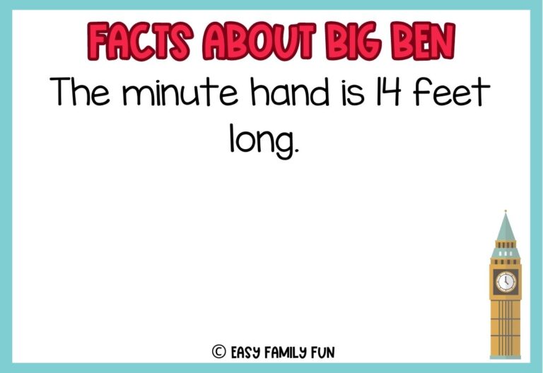 Facts about Big Ben