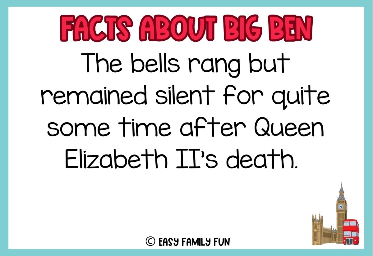 Facts about Big Ben