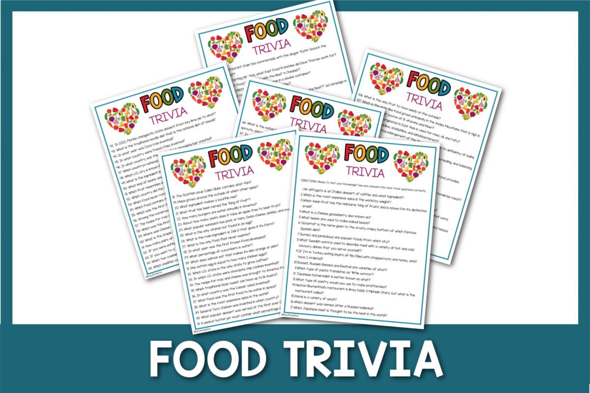 120 Tantalizing Food Trivia Questions and Answers