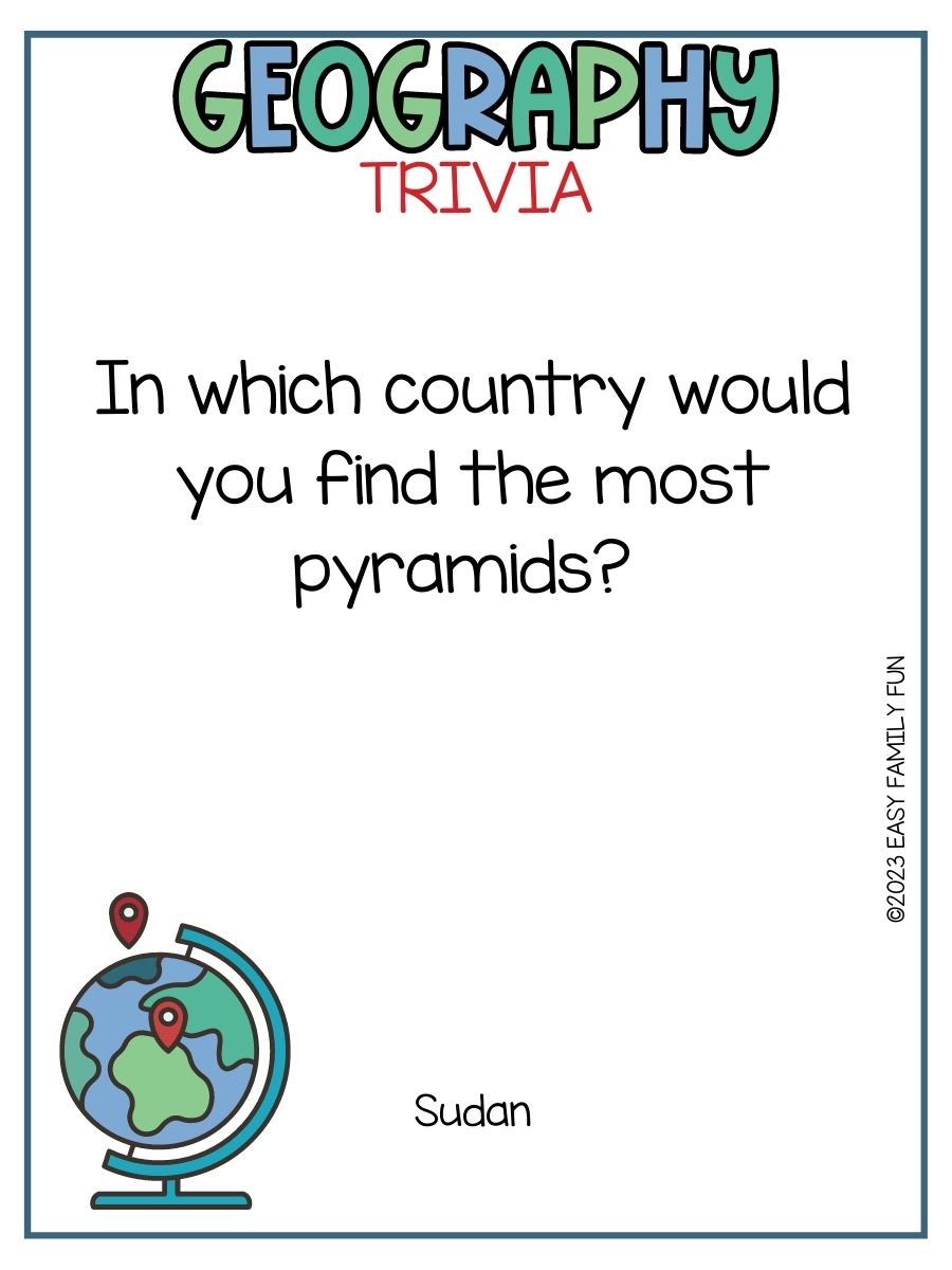 130 Puzzling Geography Trivia Questions