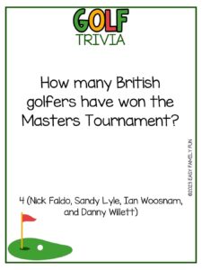100 Hole-in-One Golf Trivia Questions and Answers
