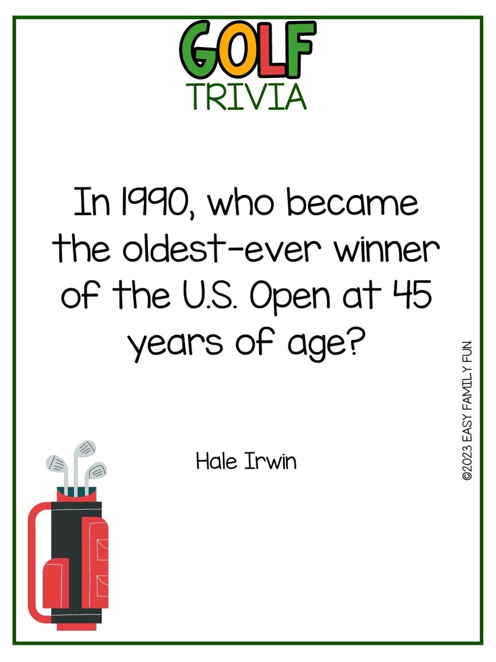 100 Hole-in-One Golf Trivia Questions and Answers