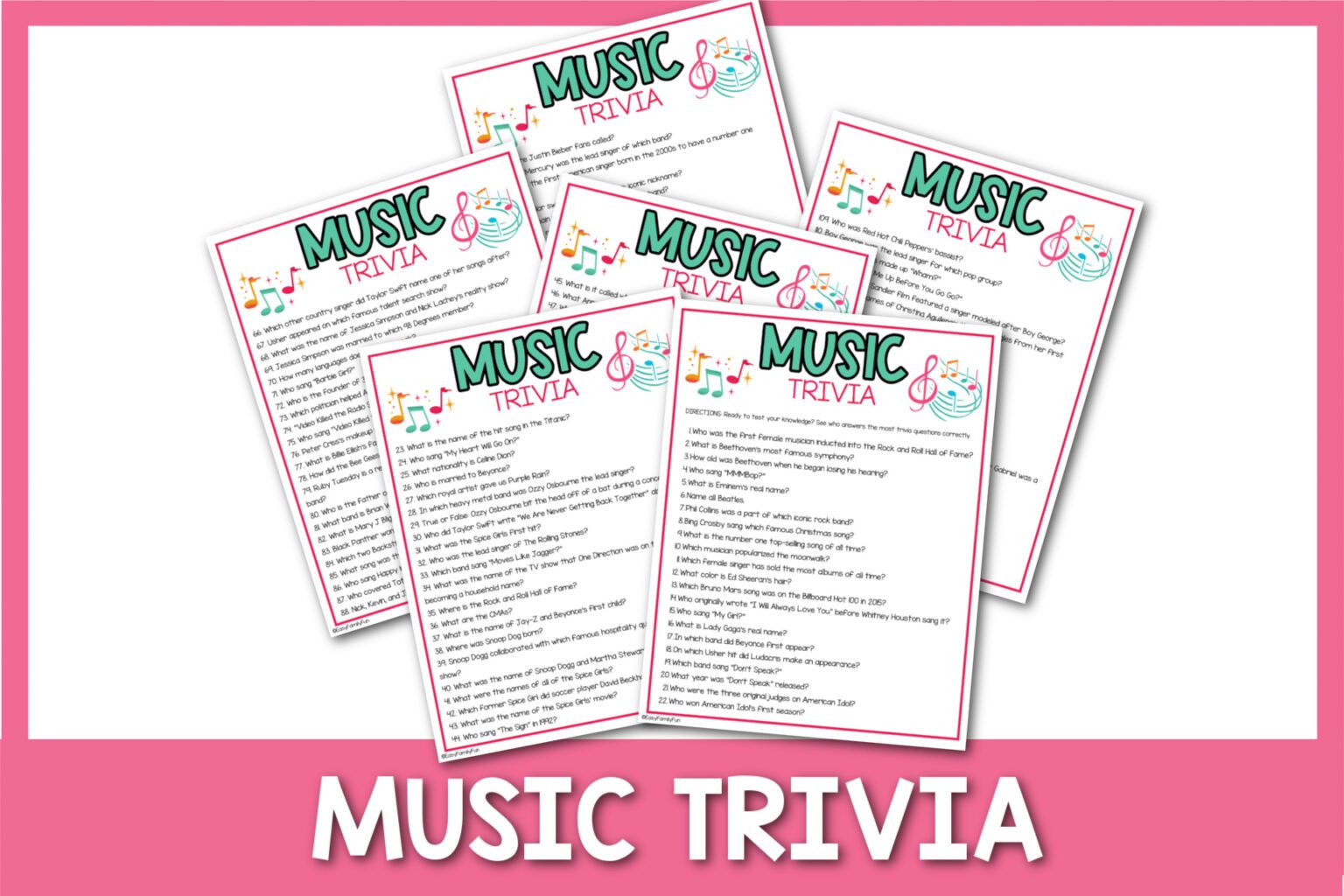 225 Fun and Challenging Music Trivia Questions