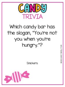 188 Super Sweet Candy Trivia Questions and Answers