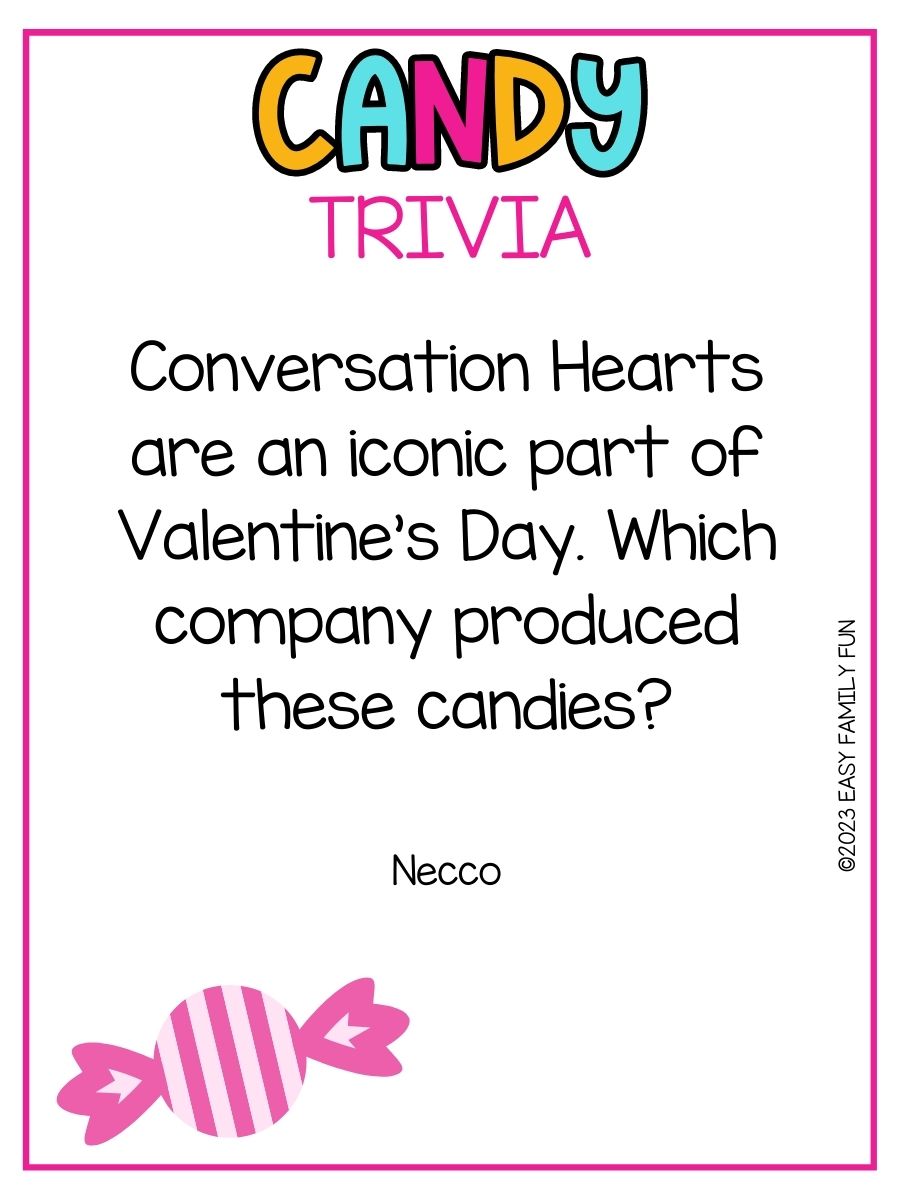 188 Super Sweet Candy Trivia Questions and Answers