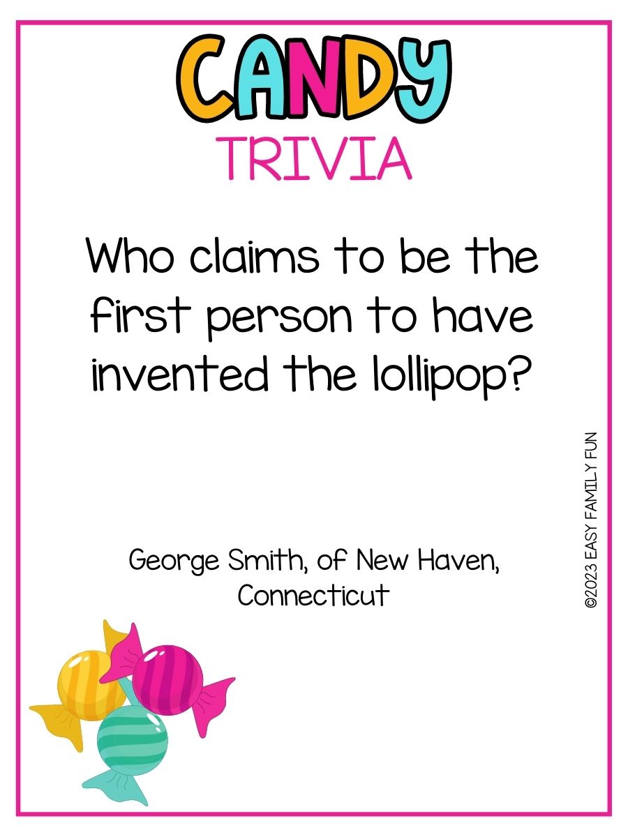 188 Super Sweet Candy Trivia Questions and Answers