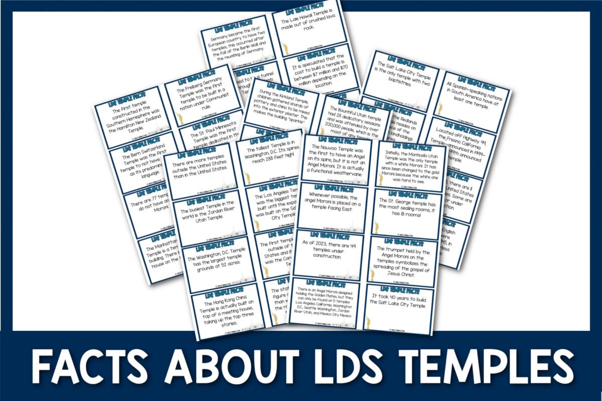 50 Fascinating Facts About LDS Temples