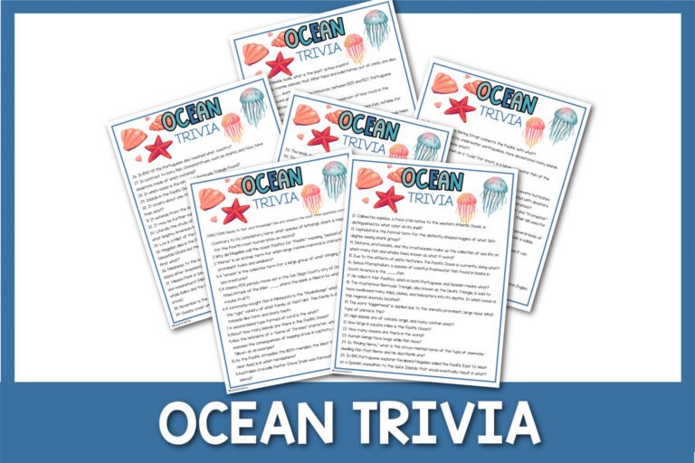 78 Fascinating Ocean Trivia Question and Answers