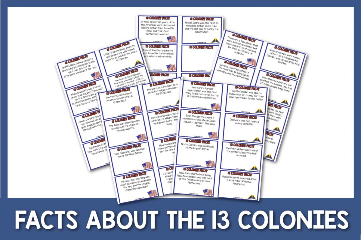 Travel Back in Time With These Facts About the 13 Colonies!