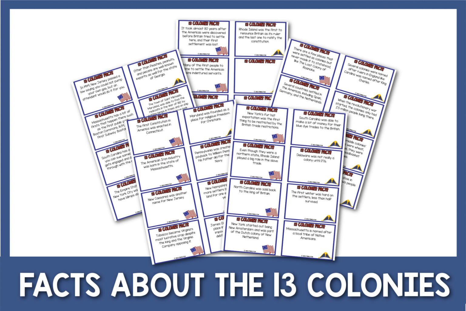 Travel Back in Time With These Facts About the 13 Colonies!