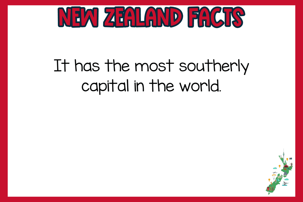 74 Interesting Facts About New Zealand [Free Fact Cards]