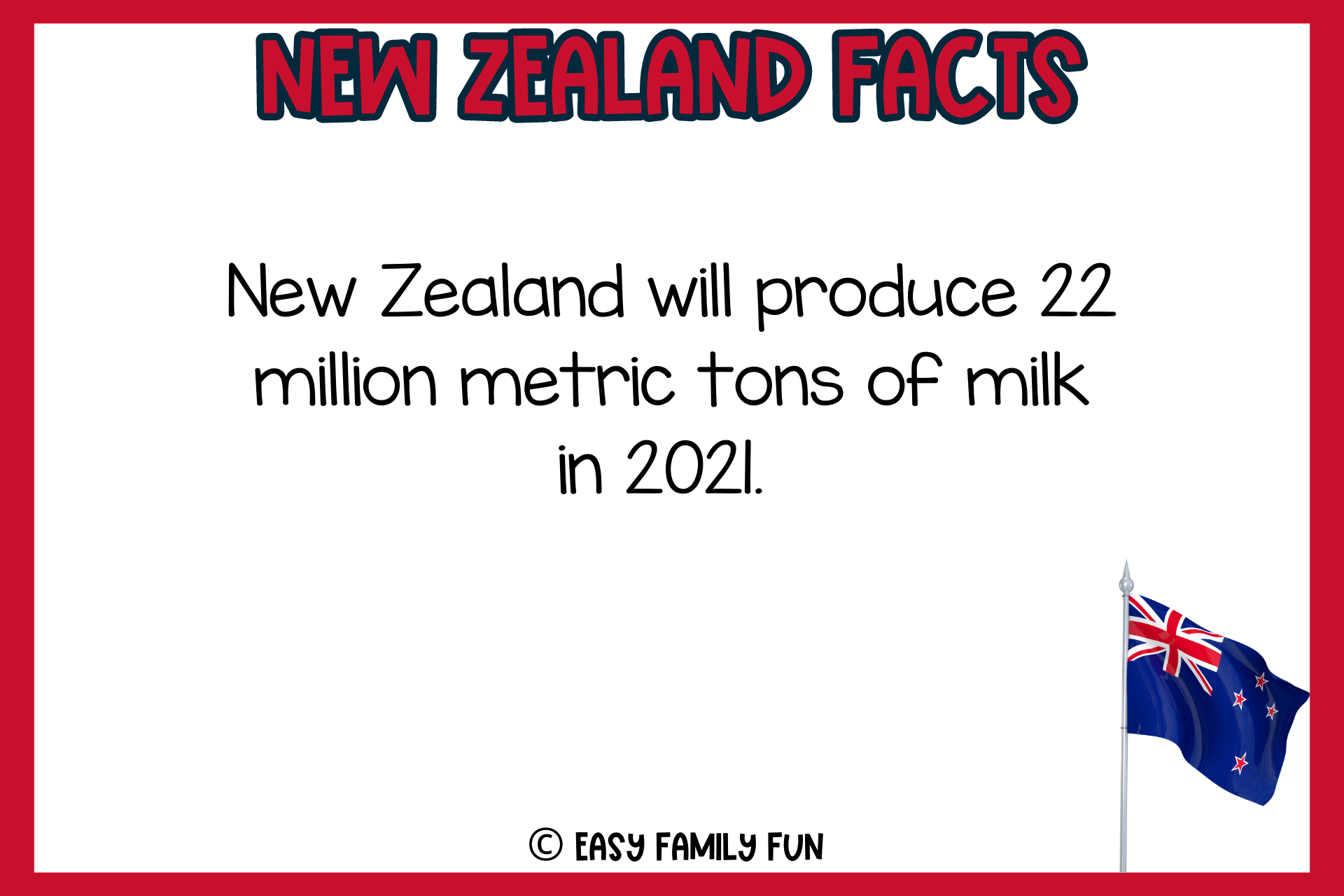 74 Interesting Facts About New Zealand [Free Fact Cards]