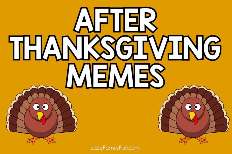 After Thanksgiving Memes - Easy Family Fun- Games, Trivia, and Jokes