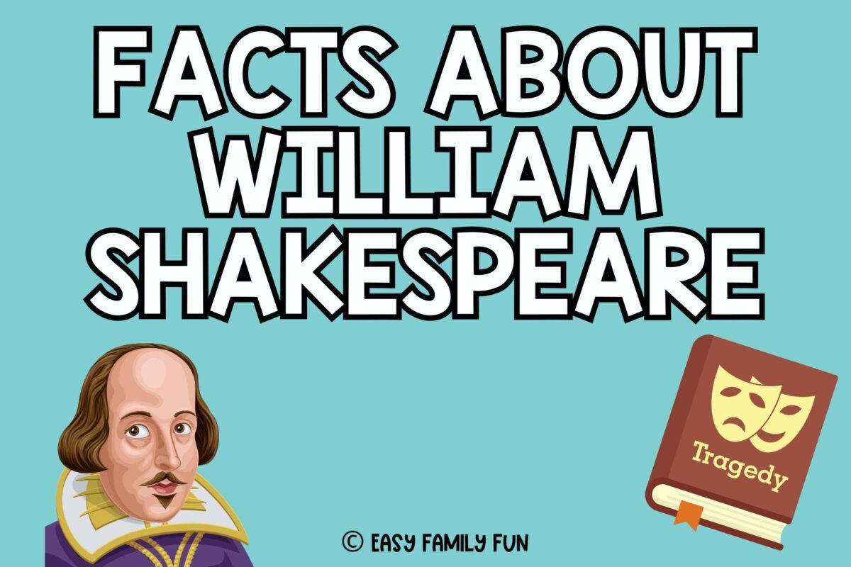 75 Facts About William Shakespeare [Plus Free Fact Cards] - Easy Family ...