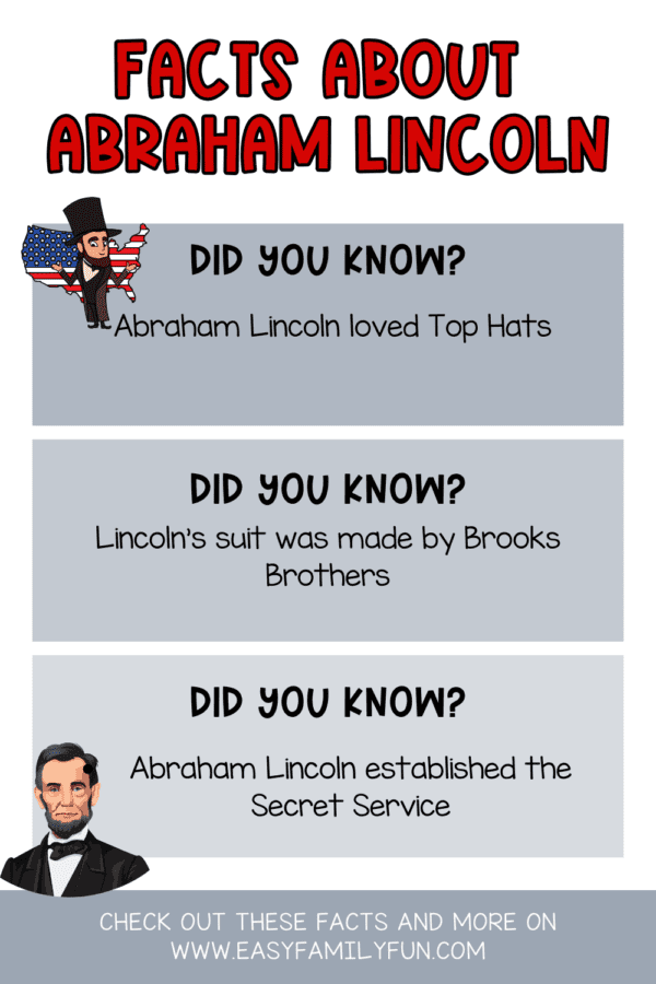 Abraham Lincoln Facts You Should Know [Free Fact Cards]