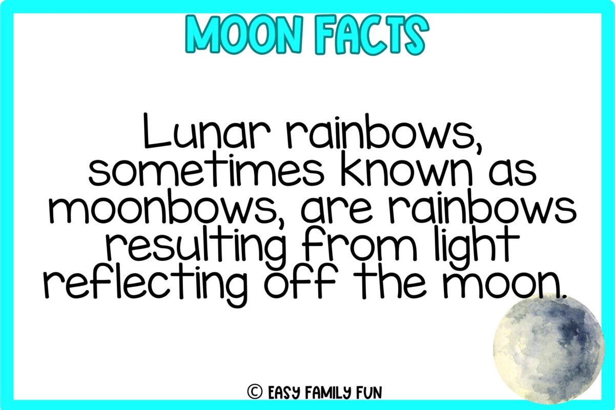 Facts About The Moon - Easy Family Fun- Games, Trivia, and Jokes