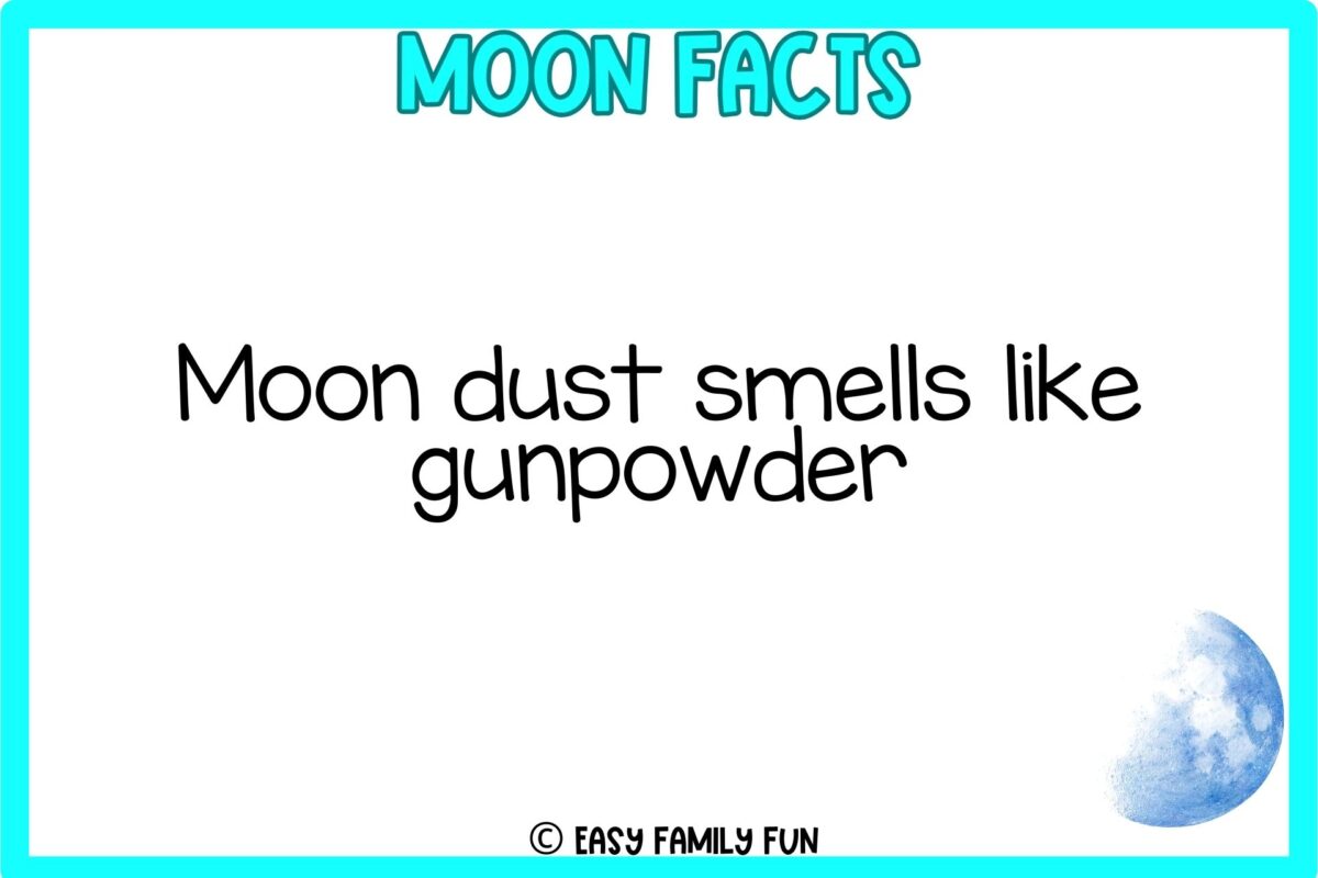Facts About The Moon - Easy Family Fun- Print-and-Play Family Fun Hub